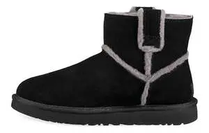 UGG Classic Mini Spill Seam Fleece Lined Boots
