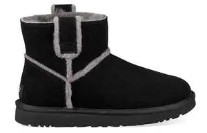 UGG Classic Mini Spill Seam Fleece Lined Boots