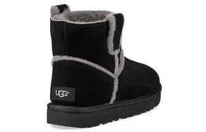 UGG Classic Mini Spill Seam Fleece Lined Boots