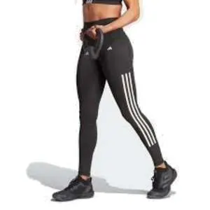 Adidas Optime 3-stripes Full-length Leggings - Black