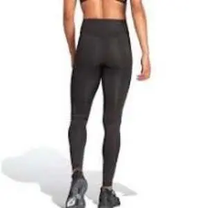 Adidas Optime 3-stripes Full-length Leggings - Black