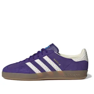 Adidas Gazelle Indoor Sneakers - Purple/white