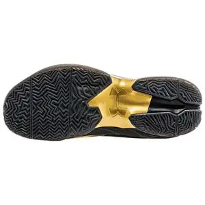 Under Armour Curry 2 "black Gold" High-top Sneakers - Black/gold