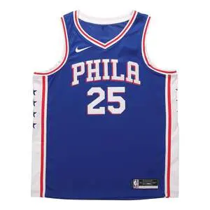 Nike 2020 Philadelphia 76ers Sports Jersey - Blue