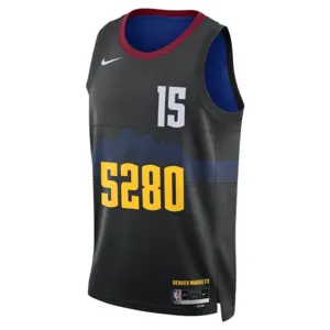 Nike Denver Nuggets Nikola Jokic 2023/24 City Edition Swingman Jersey - Black