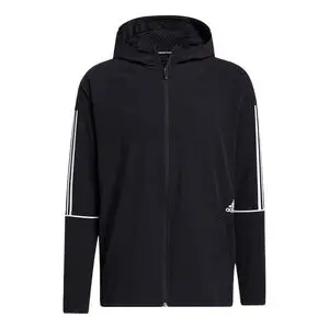 Adidas Zipper Sports Hooded Jacket - Default Color