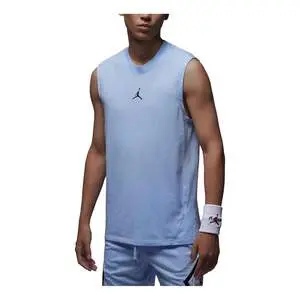 JORDAN Air Sport Dri-fit Logo Tank - Blue