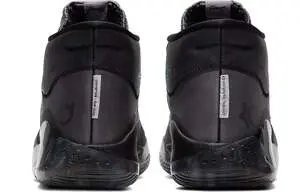 Nike Kd "nets" Mid Top Basketball Sneakers - Black/grey