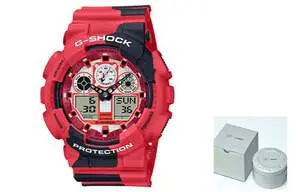 Casio G-shock Analog-digital Watch - Red