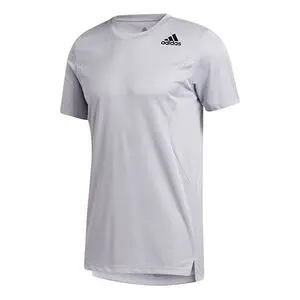 Adidas Training Short Sleeve Tee - Light Gray