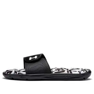 Under Armour Ignite Graphic Footbed Slide - Black/white