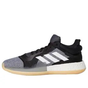 Adidas Marquee Boost Low Basketball Sneakers - Cblack/ftwwht/shocya