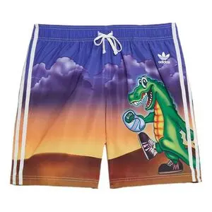 Adidas Originals X Kerwin Frost Graphic Print Sports Shorts