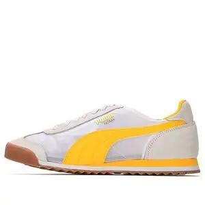 PUMA Roma Og Low Top Sneakers - White/yellow