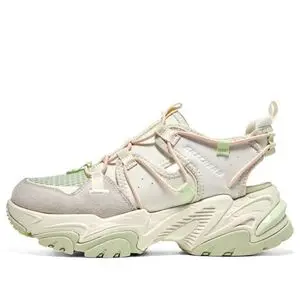Sketchers D'lites Sandal - White/grey/green