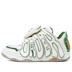 OLD ORDER X Afgk Skater Sneakers - White/green