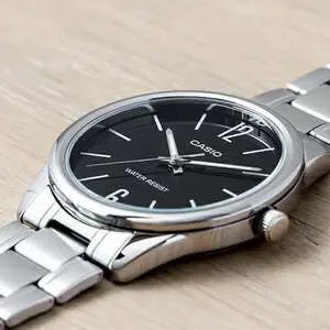 Casio Quartz Stainless Steel Analog Watch - Silver