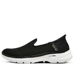 Sketchers Skechers Go Walk 6 Slip-Ins Athletic Shoes Black/white