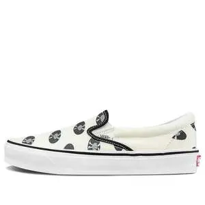 VANS Wacko Maria X Og Classic Slip-on Lx Records - White