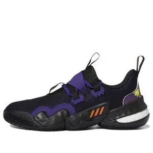 Adidas Trae Young 1 Basketball Sneakers - Black/purple