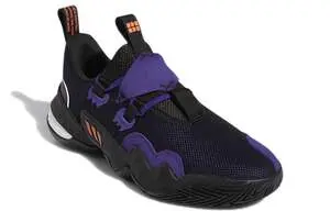 Adidas Trae Young 1 Basketball Sneakers - Black/purple