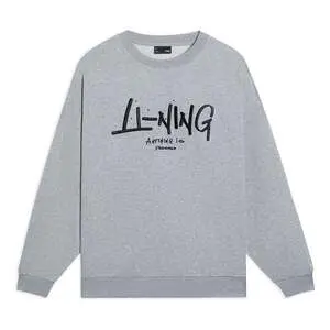 LI-NING Graphic Sweatshirt - Grey/black
