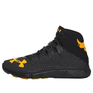 Under Armour Project Rock Delta Athletic Sneakers - Black/yellow