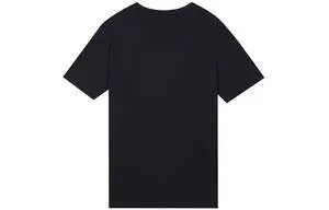 Nike Alphabet Logo Printing Round Neck Short Sleeve - Black