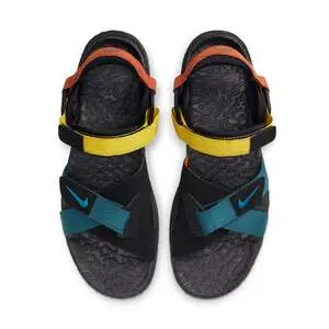 Nike Air Deschutz Sandals - Black/blue/yellow