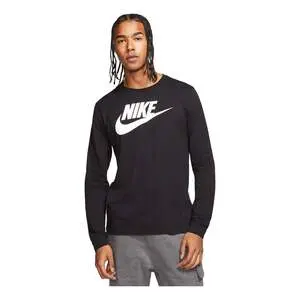 Nike Futura Icon Long Sleeve T-shirt - Black