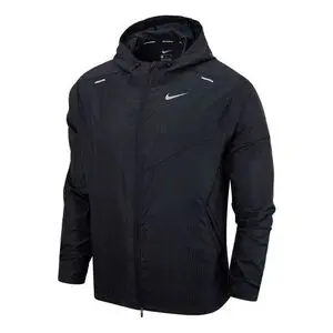 Nike Windrunner Woven Reflective Jacket - Black