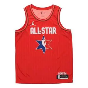 JORDAN Nba All-star Edition Swingman Basketball Jersey - Red