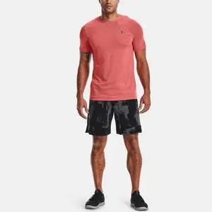 Under Armour Rush Seamless Training Sports Round Neck Short Sleeve