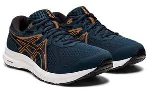 Asics Gel-contend 7 Low Top Athletic Sneakers - Dark Blue