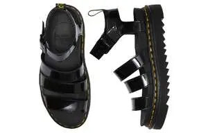 Dr. Martens Blaire Brando Sandals - Black