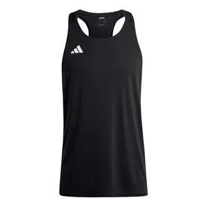 Adidas Adizero Essentials Running Singlet - Black