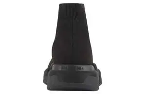 Balenciaga Speed.2 High Top Sock Sneakers - Black