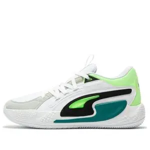 PUMA Court Rider Chaos Sneakers - White/fizzy Lime