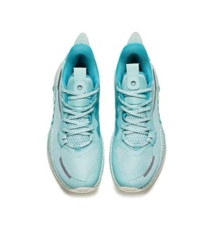 ANTA Shock Wave 5 Team Basketball Shoes - White/blue
