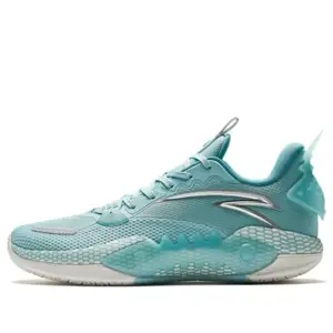 ANTA Shock Wave 5 Team Basketball Shoes - White/blue