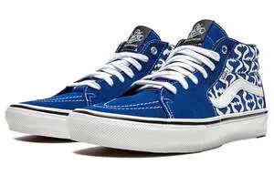 VANS Supreme X Grosso Mid "monogram S Royal - Blue