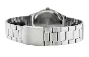 Casio Stainless Steel Analog Watch With Link Bracelet - Silver