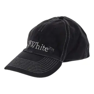 Off-White Logo Baseball Cap - Black