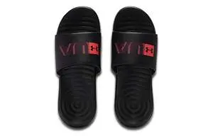 Under Armour Ansa Graphic Slide - Black/red