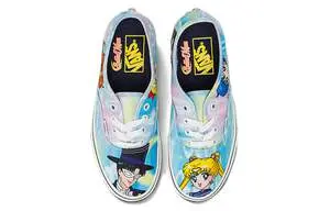 VANS Sailor Moon X Authentic "pretty Guardian & Tuxedo Mask" Sneakers