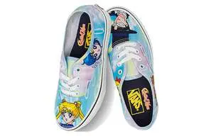 VANS Sailor Moon X Authentic "pretty Guardian & Tuxedo Mask" Sneakers - Blue