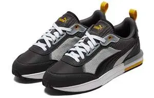 PUMA R22 Casual Low Top Sneakers - Black/gray