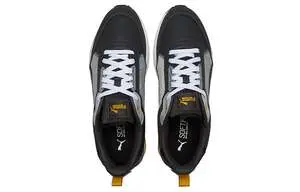 PUMA R22 Casual Low Top Sneakers - Black/gray
