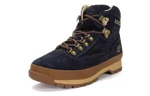 Timberland Euro Hiker Mid Lace Up Boots - Navy/brown