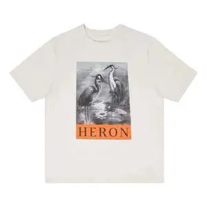 Heron Preston Fw22 Nf Heron Bw T-shir 'white Black - White/black